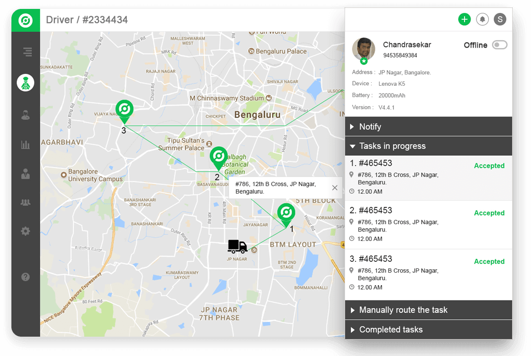 Features Of The Workforce & Delivery Management Platform | Deliforce